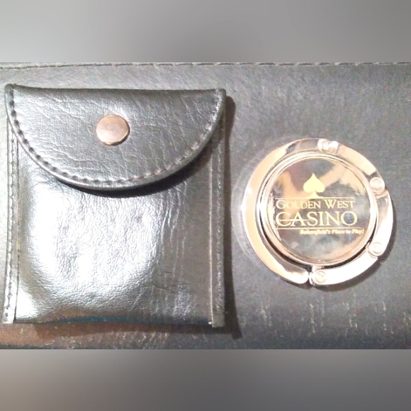 unbranded | Accessories | Casino Logo Silver Toned Purse Table Hook ...